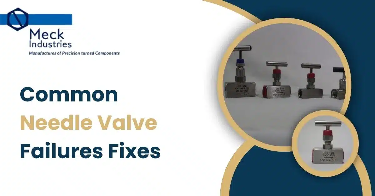 Common Needle Valve Failures Fixes : Meck Industries